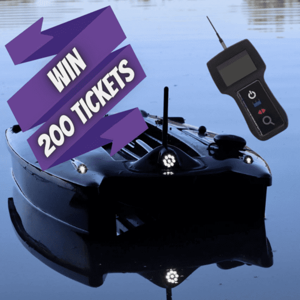 WIN 200 Tickets for the Angling Technics Microcat HD Bait Boat with ...