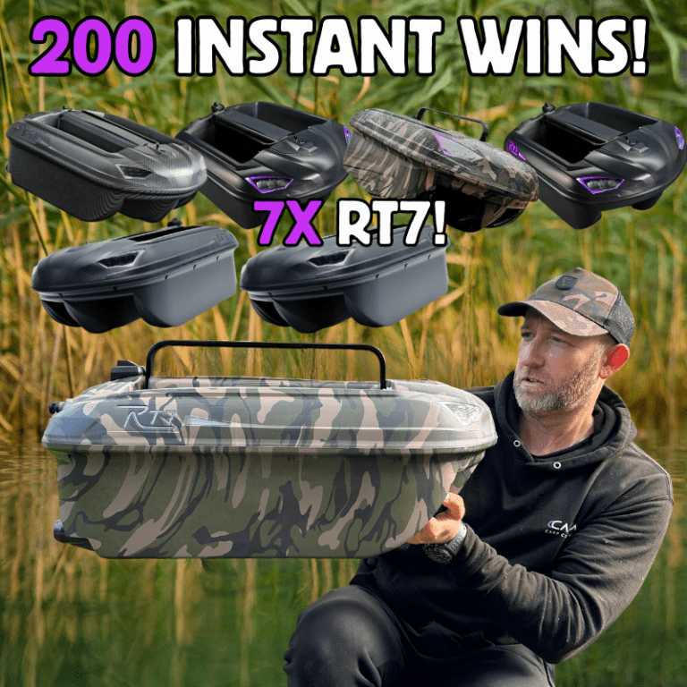 WIN 7X RT7 BAIT BOATS! 200 INSTANT WINS + CAMOLITE RT7 END DRAW ...