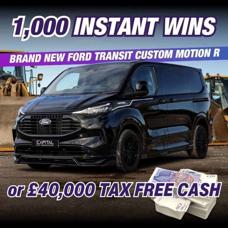 Brand New Ford Transit Custom Motion-R Carbon Pack + 1,000 INSTANT WINS ...