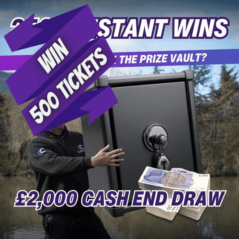 500 Tickets for the £2,000 Instant Win Comp - AUTO DRAW - Capital Carp ...