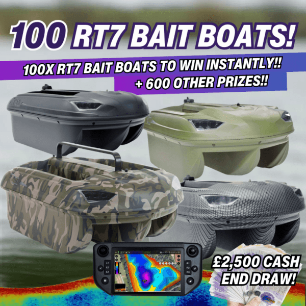 100x Carplounge RT7 V4 Pro Bait Boats TO WIN INSTANTLY!! - £2,500 End ...