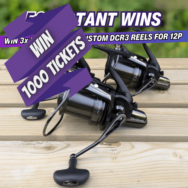 1000 Tickets for the Daiwa Basia DCR3 Custom Reels Instant Win Comp ...