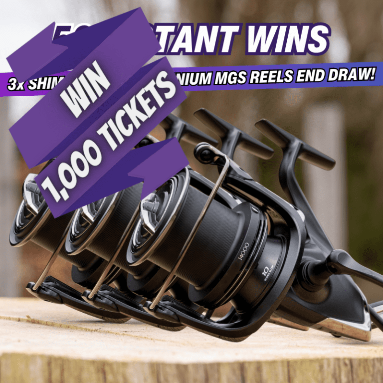 1,000 Tickets for the Shimano Aero Technium MGS Reels Instant Win Comp ...