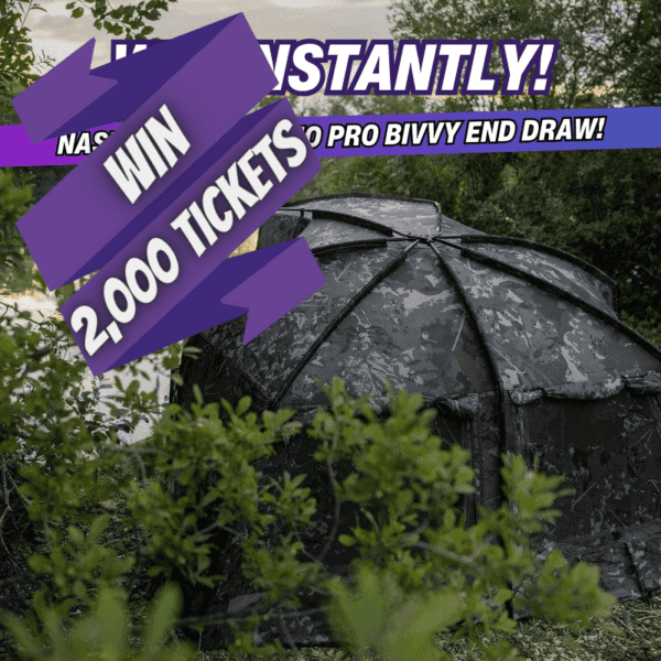 2,000 Tickets for the Nash Titan T2 Camo Pro Bivvy Instant Win Comp ...