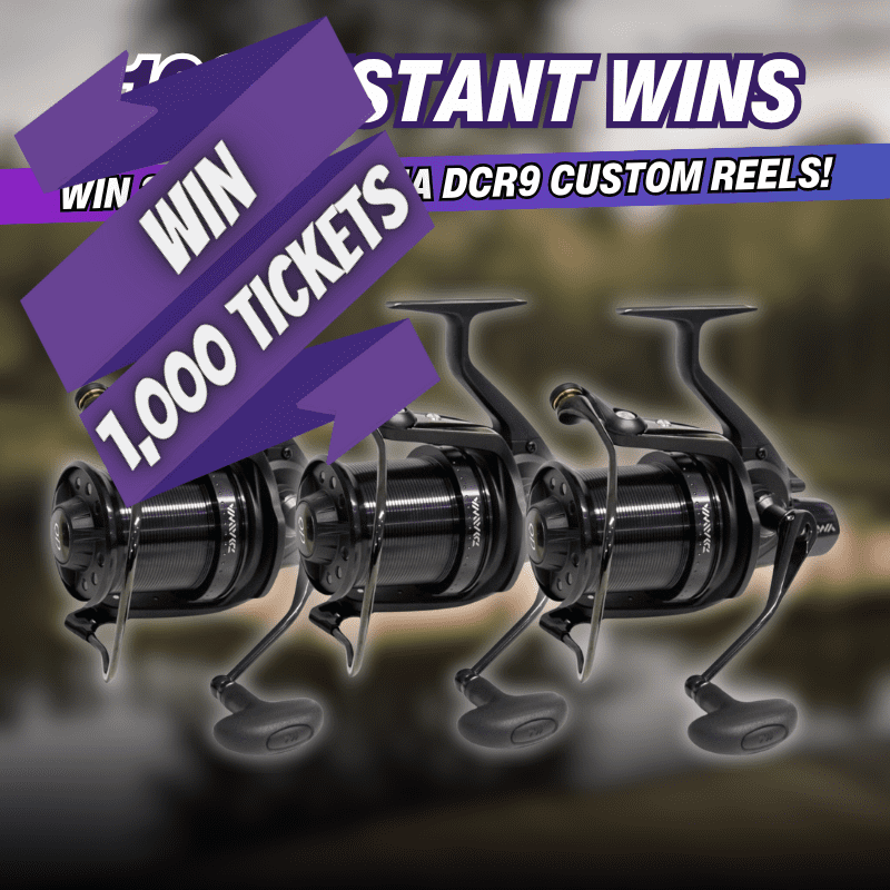 1,000 Tickets for the Daiwa Basia Custom DCR9 Reels Instant Win Comp ...
