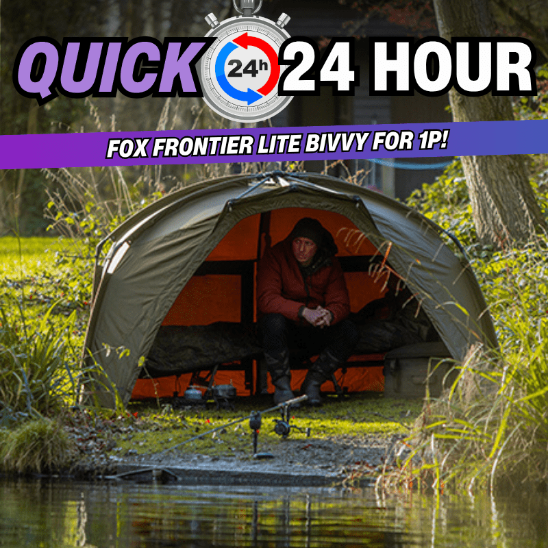 QUICK 24 HOUR - Fox Frontier Lite Bivvy - AUTO DRAW - Capital Carp ...