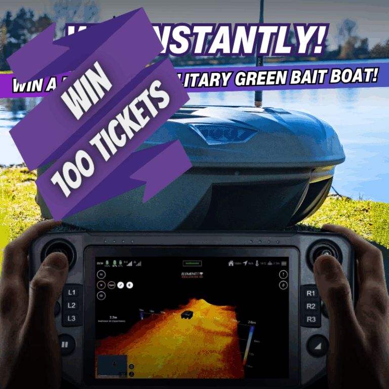 100 Tickets for the Carplounge RT7 Bait Boat Instant Win Comp - AUTO ...