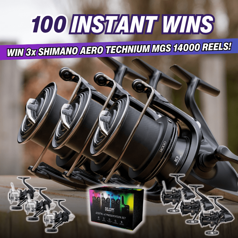 WIN 3 Shimano Aero Technium MGS XTD 14000 Reels