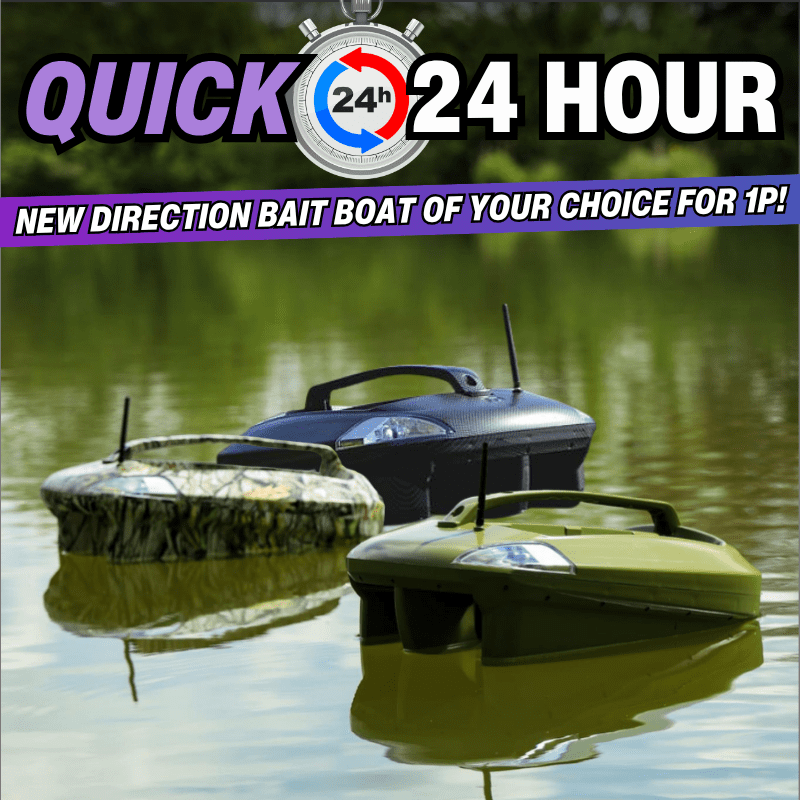 QUICK 24 HOURS - New Direction Bait Boat of your Choice - AUTO DRAW ...