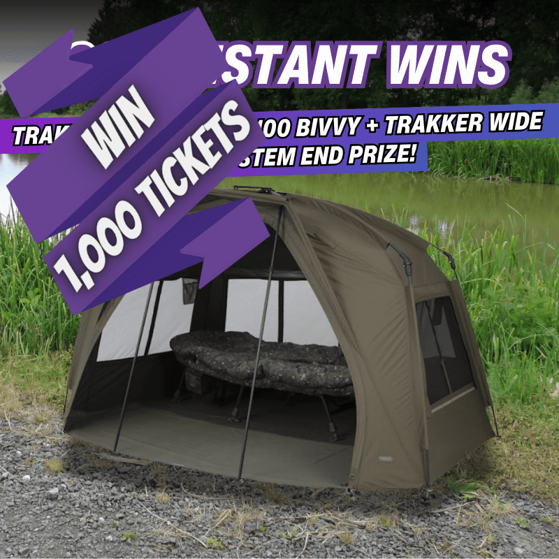 1,000 Tickets for the Trakker Tempest Bivvy and Sleep System Instant ...