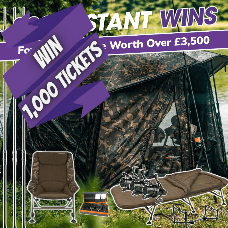 1,000 Tickets for the Fox Mega Bundle Instant Win Comp - AUTO DRAW - Capital Carp Competitions