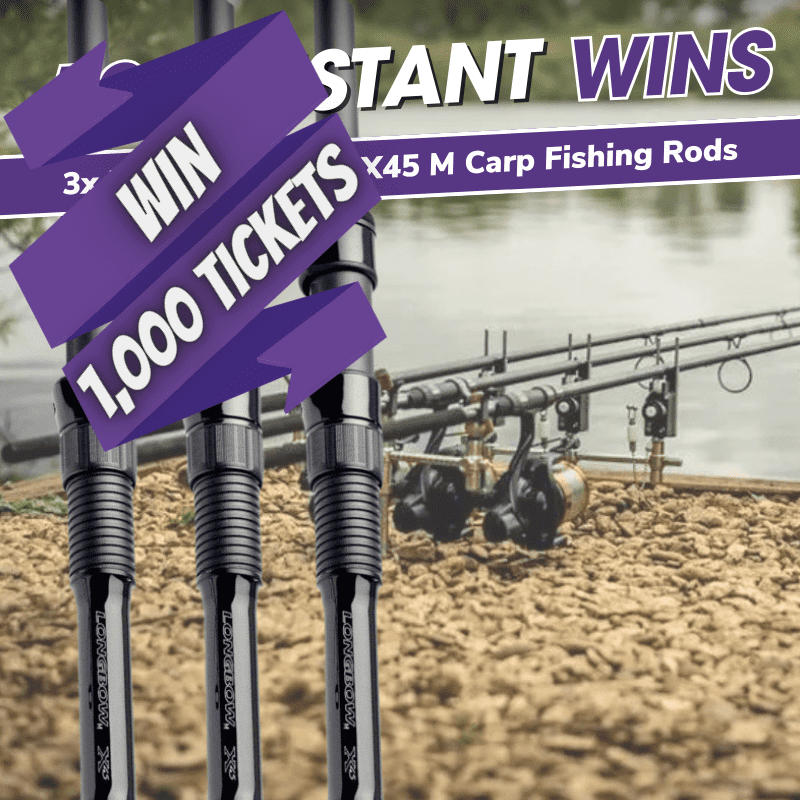 1,000 Tickets for the Daiwa Longbow X45 Rods Instant Win Comp - AUTO ...