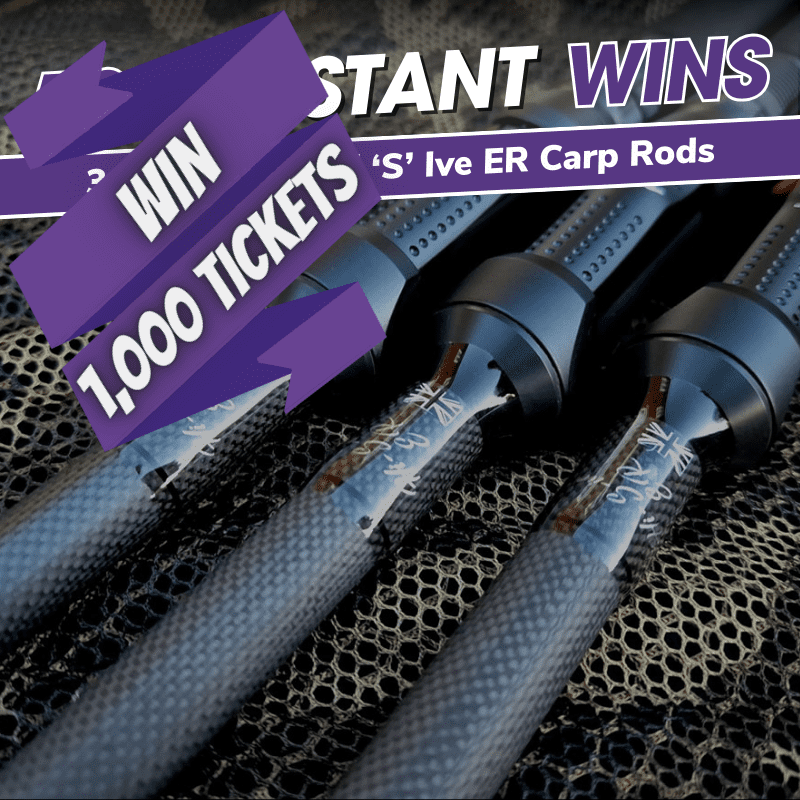 1,000 Tickets for the Free Spirit Hi 'S' Ive Carp Rods Instant Win Comp ...