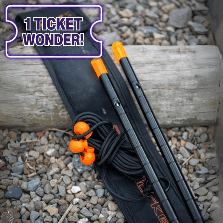 Fox Pro Marker Sticks - ONE TICKET WONDER - Capital Carp Competitions