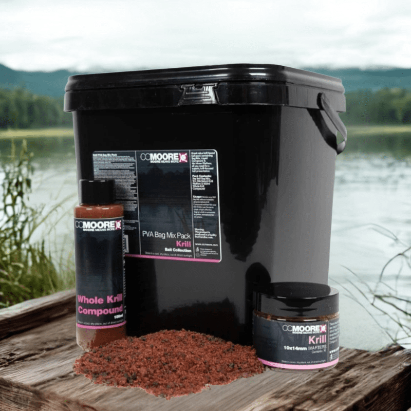CCMoore Krill PVA Bag Mix - Bucket Pack - AUTO DRAW - Capital Carp Competitions