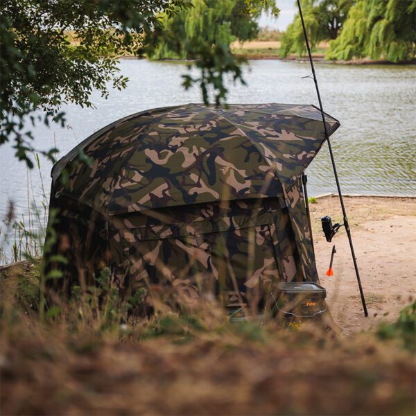 NEW Fox Frontier II Camo Bivvy - AUTO DRAW - Capital Carp Competitions