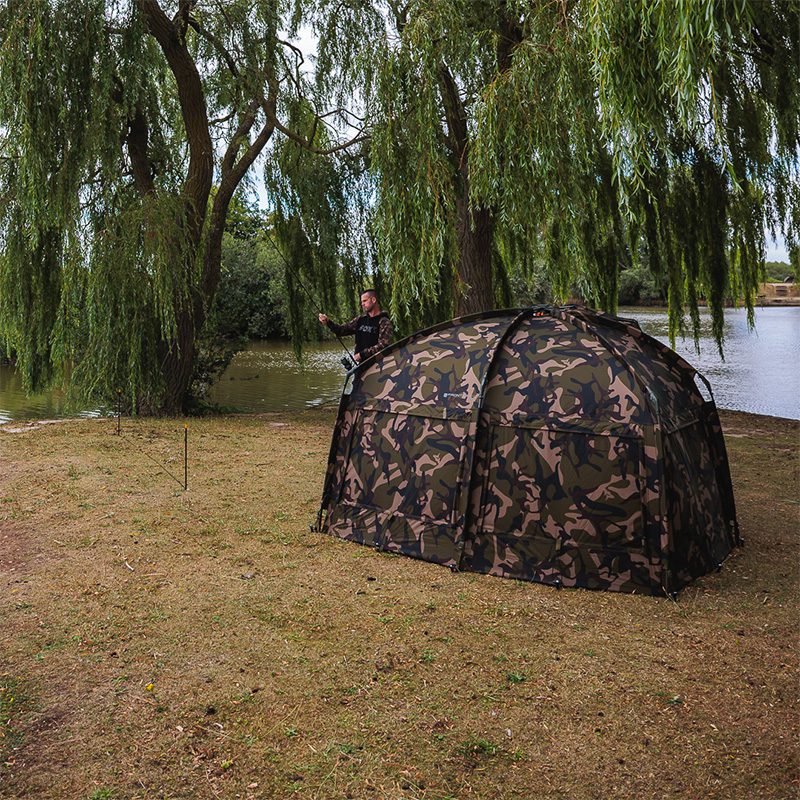 NEW Fox Frontier II XL Camo Bivvy - AUTO DRAW - Capital Carp Competitions
